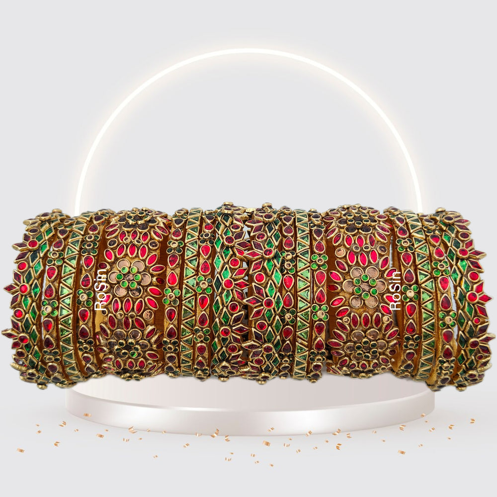 Glass bangles – Rosin