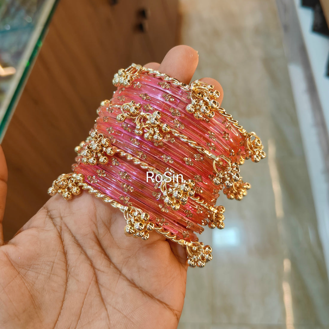 Viral kashmiri ghungroo bangles (4 bangles) – Rosin